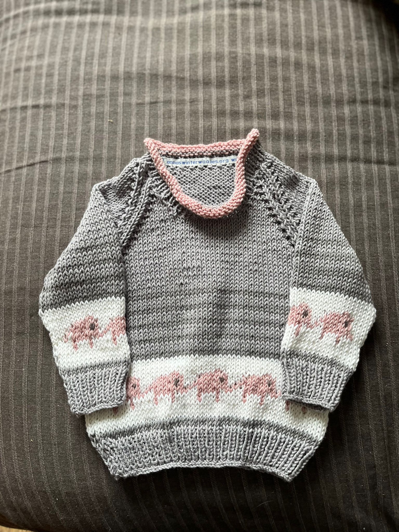 Here come the Elephants – Anna's Winter Woolies