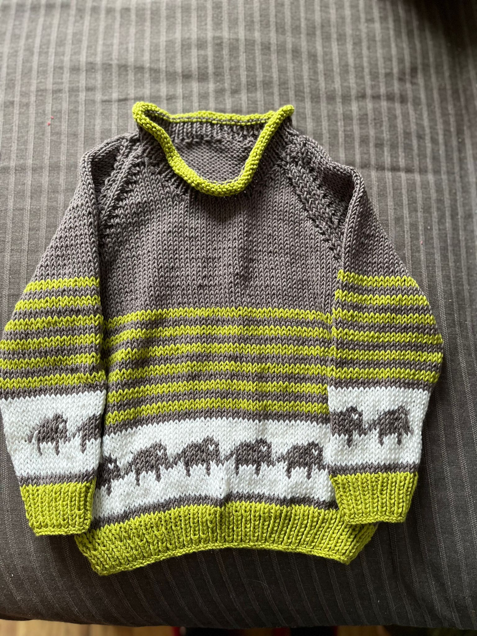 Here come the Elephants – Anna's Winter Woolies